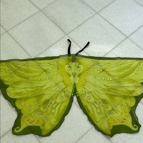 Disney | Costumes | Green Butterfly Wing Shawl | Poshmark